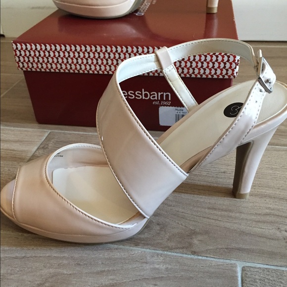 Dress Barn | Shoes | Nude Strap Sandal | Poshmark