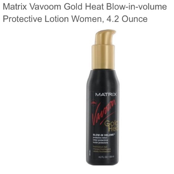 Matix | Other | Matrix Heat Gold Blow In Volume Protectant Lotion ...
