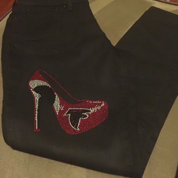 Tops | Custom Bling Atlanta Falcons Gear | Poshmark