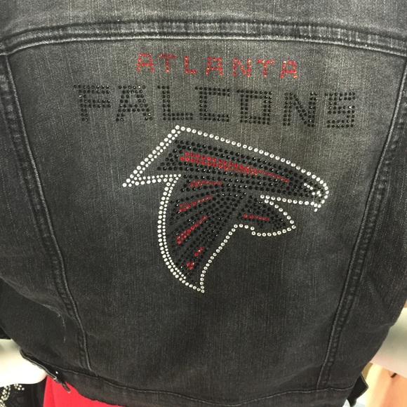 Tops | Custom Bling Atlanta Falcons Gear | Poshmark