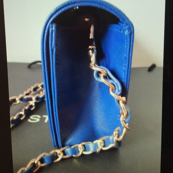 St. John | Bags | St John Knit Blue Azure Cross Body Handbag | Poshmark