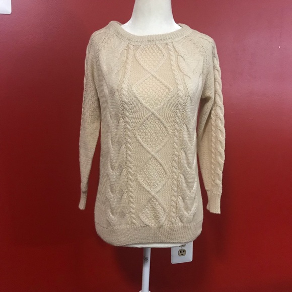 Sweaters | Knit Loose Apricot Sweater | Poshmark