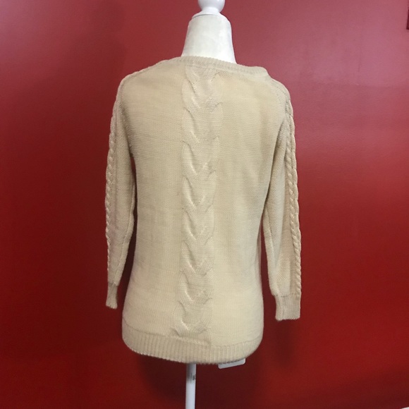 Sweaters | Knit Loose Apricot Sweater | Poshmark