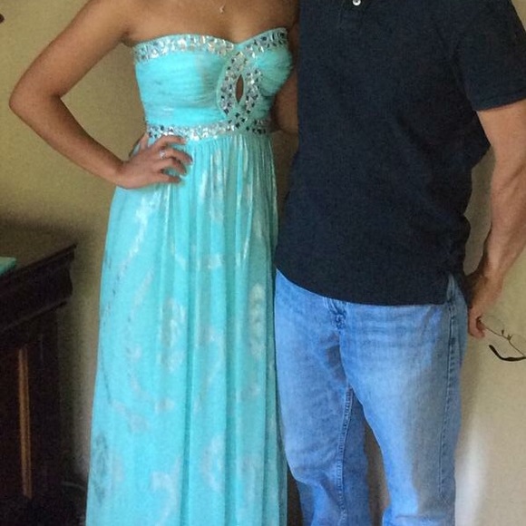 Dresses | Tiffany Blue Prom Dress | Poshmark