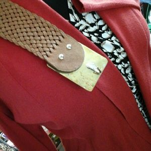 Vivian ' Closet | Accessories | Big Bold Rust Belt | Poshmark