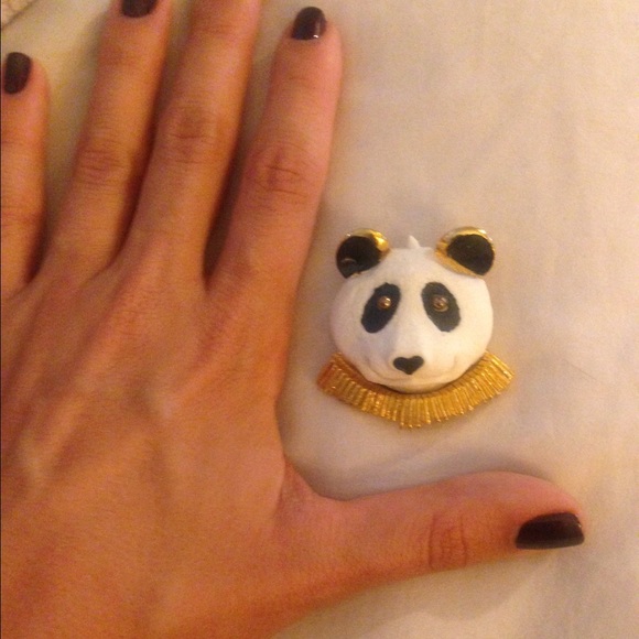 Vintage | Jewelry | Authentic Vintage Razza Panda Pin | Poshmark