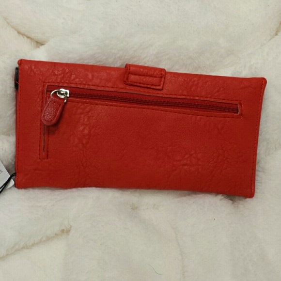 Bags | Womens Orange Wallet | Poshmark