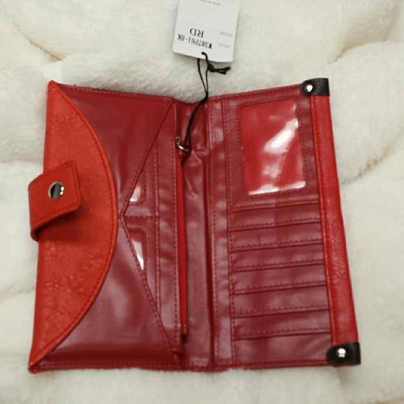 Bags | Womens Orange Wallet | Poshmark