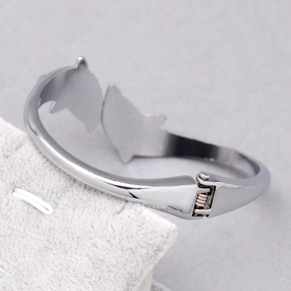 Jewelry | Dolphin Hinge Bangle Bracelet | Poshmark