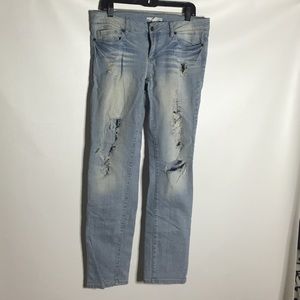 forever 21 ripped jeans on Poshmark