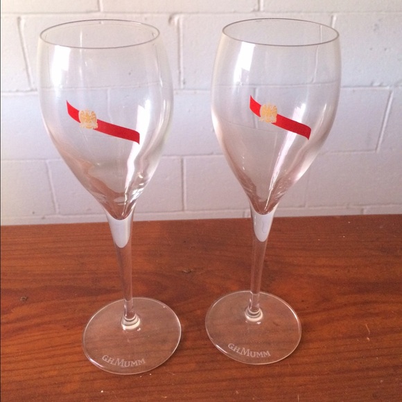 Other | Gh Mumm Champaign Flutes | Poshmark