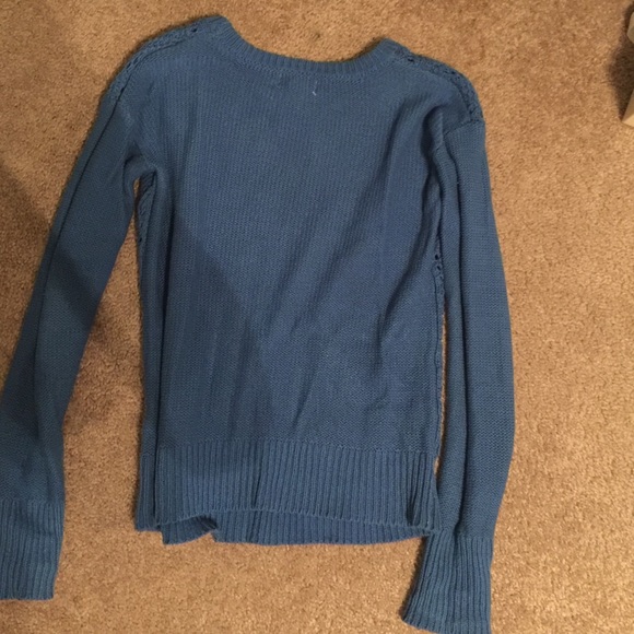 Shrinking Violet | Sweaters | Shrinking Violet Size Small Blue Sweater ...