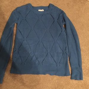 Shrinking Violet | Sweaters | Shrinking Violet Size Small Blue Sweater ...