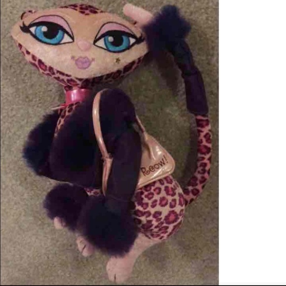 Bratz | Other | Bratz Petz Cat Plush Doll Pink Purple Leopard Spot ...
