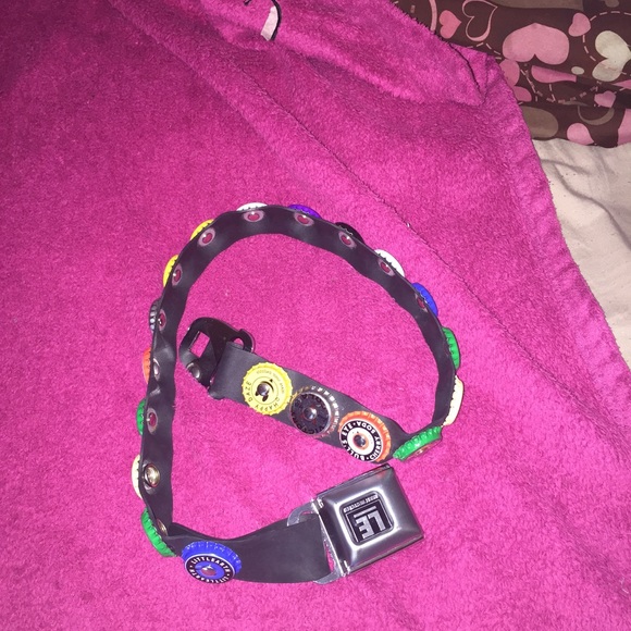Accessories | Vintage Bottle Cap Belt | Poshmark