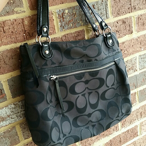 Coach | Bags | Authentic Coach Logo Handbag | Poshmark