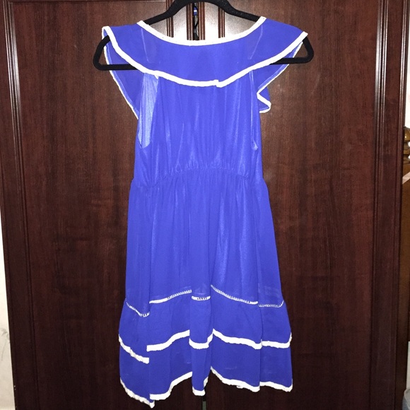 Chi chi | Dresses | Royal Blue Baby Doll Dress | Poshmark