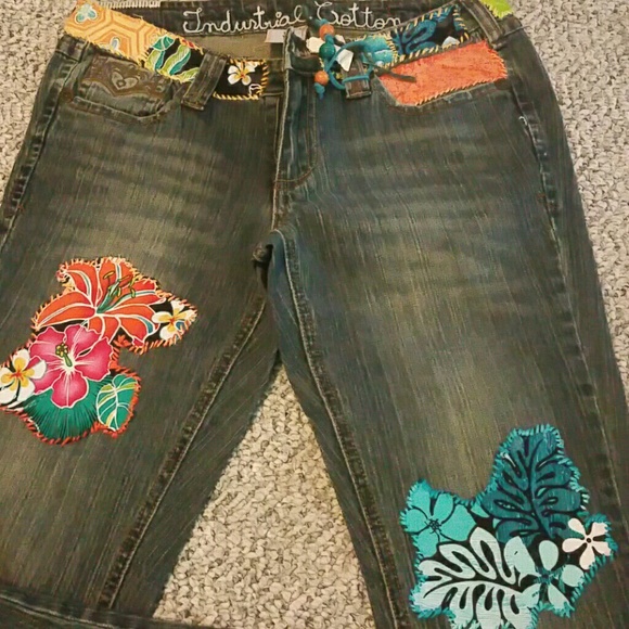 industrial cotton | Jeans | Boho Custom Made Patchwork Jeans | Poshmark