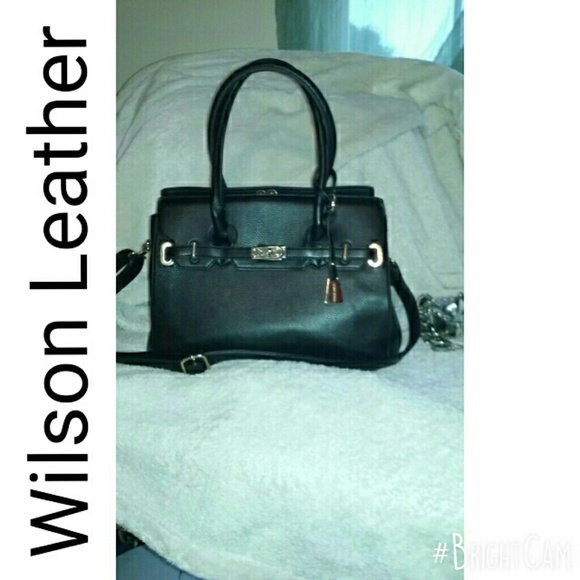 Wilsons Leather | Bags | Salefabulous Leather Satchel | Poshmark