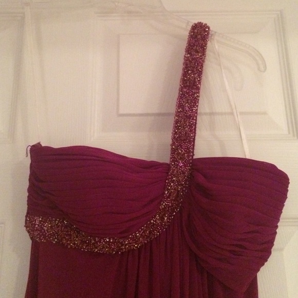 Dresses | Petite Prom Dress Raspberry Color Beautiful | Poshmark