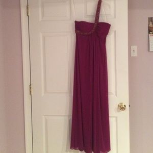 Dresses | Petite Prom Dress Raspberry Color Beautiful | Poshmark