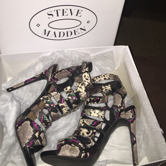 Steve Madden | Shoes | Steve Madden Multi Snake Heel | Poshmark