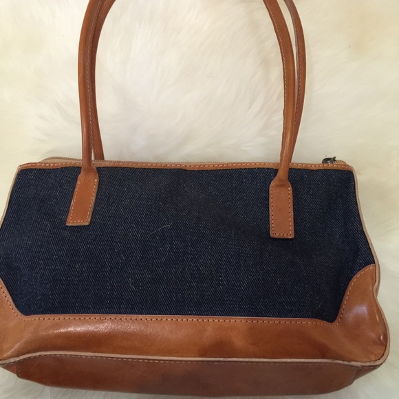 Ann Taylor | Bags | Ann Taylor Leather Trim Bag | Poshmark