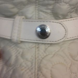 Coach | Accessories | Cream Logo Hat | Poshmark