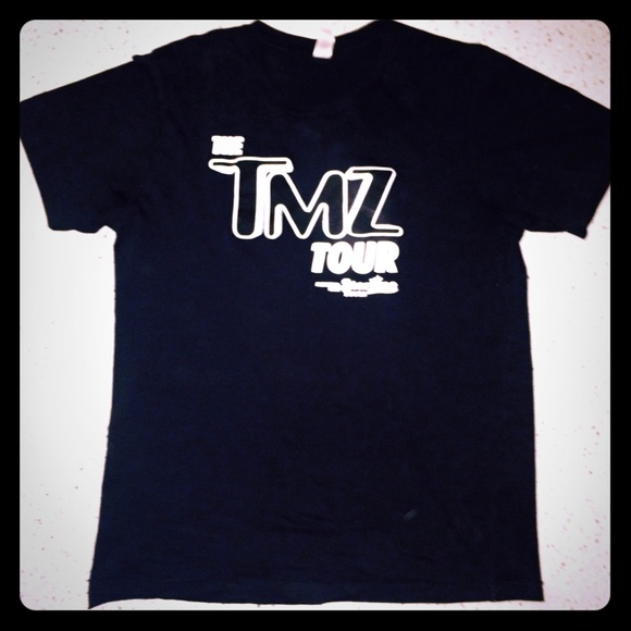 Tops | Authentic Tmz Tour Tshirt Won On Tour In La Szl | Poshmark