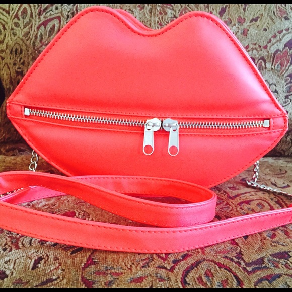 Bags | Darling Lip Shaped Shoulder Bag | Poshmark