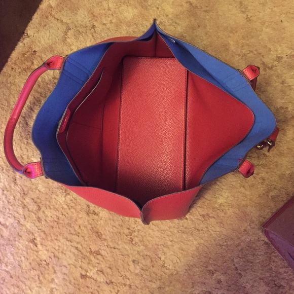 Tutilo New York | Bags | A Red Tutilo New York Feature Tote | Poshmark