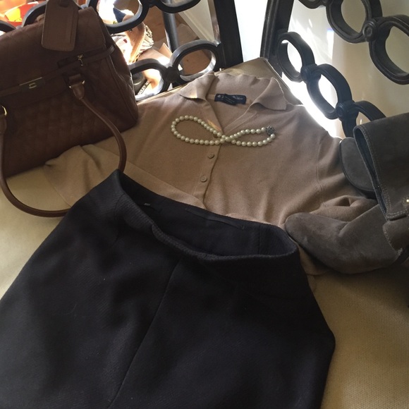 Hugo Boss | Skirts | Hugo Boss Chocolate Brown Pencil Skirt | Poshmark