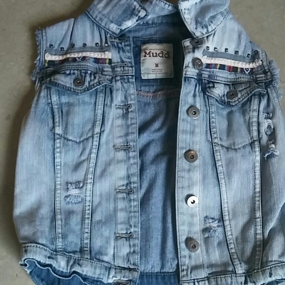 Mudd | Jackets & Coats | Jean Cut Off Jacket | Poshmark