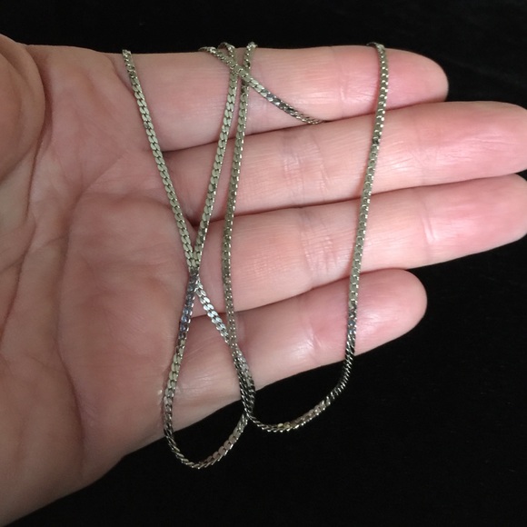 Vintage | Jewelry | Vintage Silver Tone Chain | Poshmark