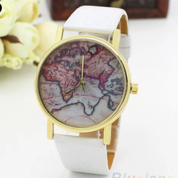 Accessories | World Map Watch | Poshmark