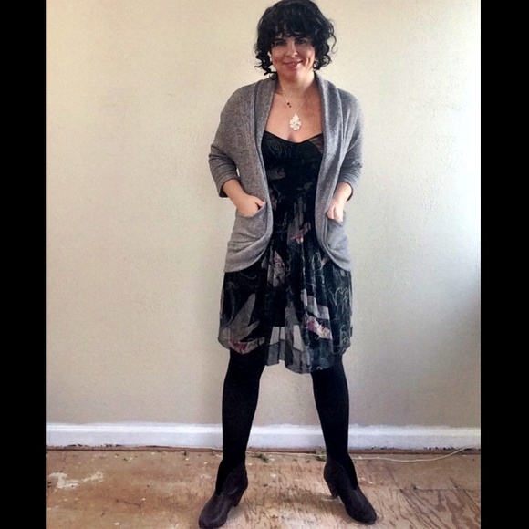 86% off Anthropologie Dresses & Skirts - Anthro Feather Quill Dress ...