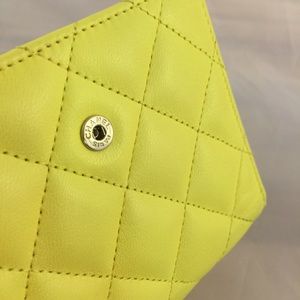 CHANEL | Bags | Chanel Bifold Small Wallet In Neon Yellow | Poshmark