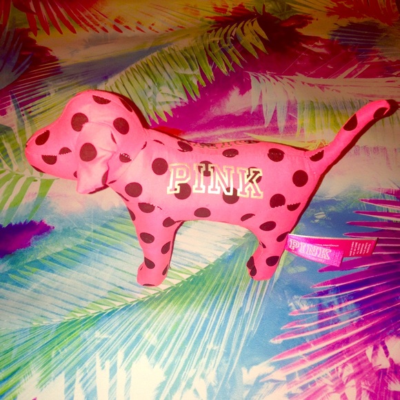 PINK Victoria's Secret | Accessories | Rare Pink Mini Dog | Poshmark