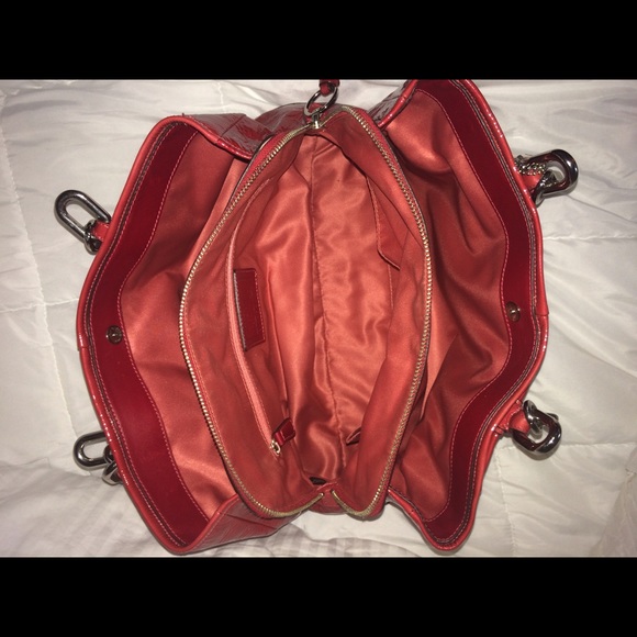 Coach | Bags | Gorgeous Red Patent Leather Coach Handbag | Poshmark