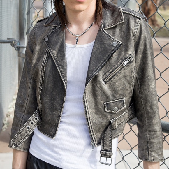 Lip Service | Jackets & Coats | Lip Service Cult Faux Leather Crop ...