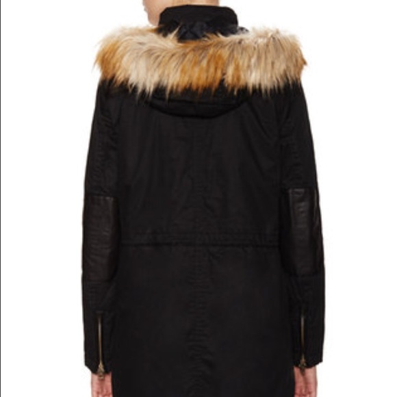 French Connection | Jackets & Coats | French Connection Faux Fur Trim ...