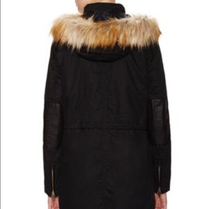 French Connection | Jackets & Coats | French Connection Faux Fur Trim ...