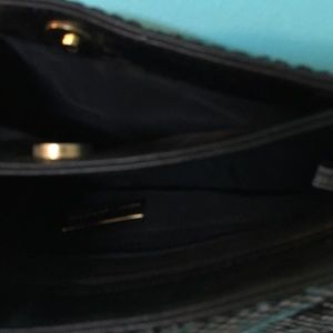 Bags | Black Metal Sequence Messanger Bag Clutch Purse | Poshmark