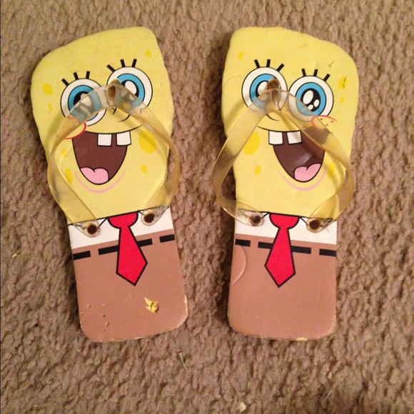 Spongebob | Shoes | Spongebob Sandalbeach Flip Flop | Poshmark
