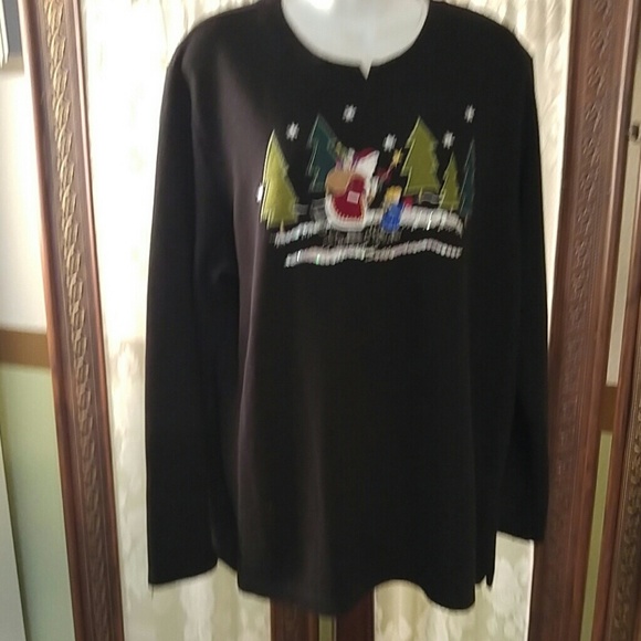 White Stag | Sweaters | Black Christmas Sweater | Poshmark