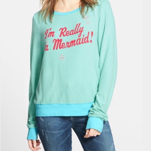 Wildfox | Sweaters | Iso Wildfox Im Really A Mermaid Jumper | Poshmark