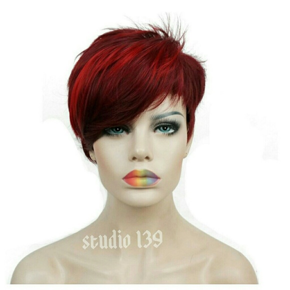 wig | Accessories | Custom Made And Colored Pixie Cut Wig | Poshmark