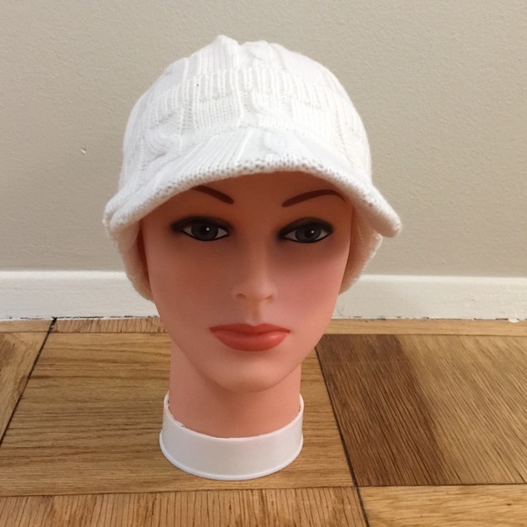 Michael Kors | Accessories | Michael Kors Cream Cold Weather Hat | Poshmark