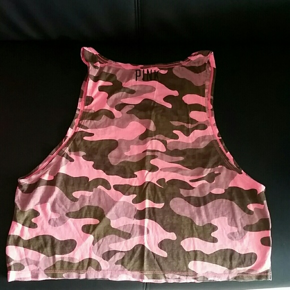 Victoria's Secret | Tops | Victorias Secret Pink Camo Top | Poshmark