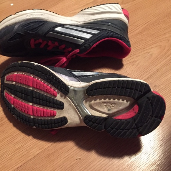 adidas | Shoes | Grey And Pink Adidas | Poshmark